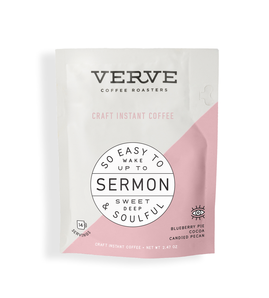 Verve Coffee | Sermon | Multiserve Craft Instant Coffee | 14 Servings
